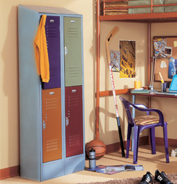 Colorful Combo Lockers